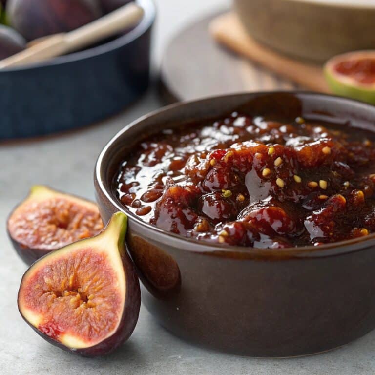 Easy Fig Jam Recipe – Made with Fresh or Dried Figs (1H)