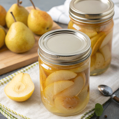 Canning Pears: Easy Spiced Recipe for Long-Lasting Flavor