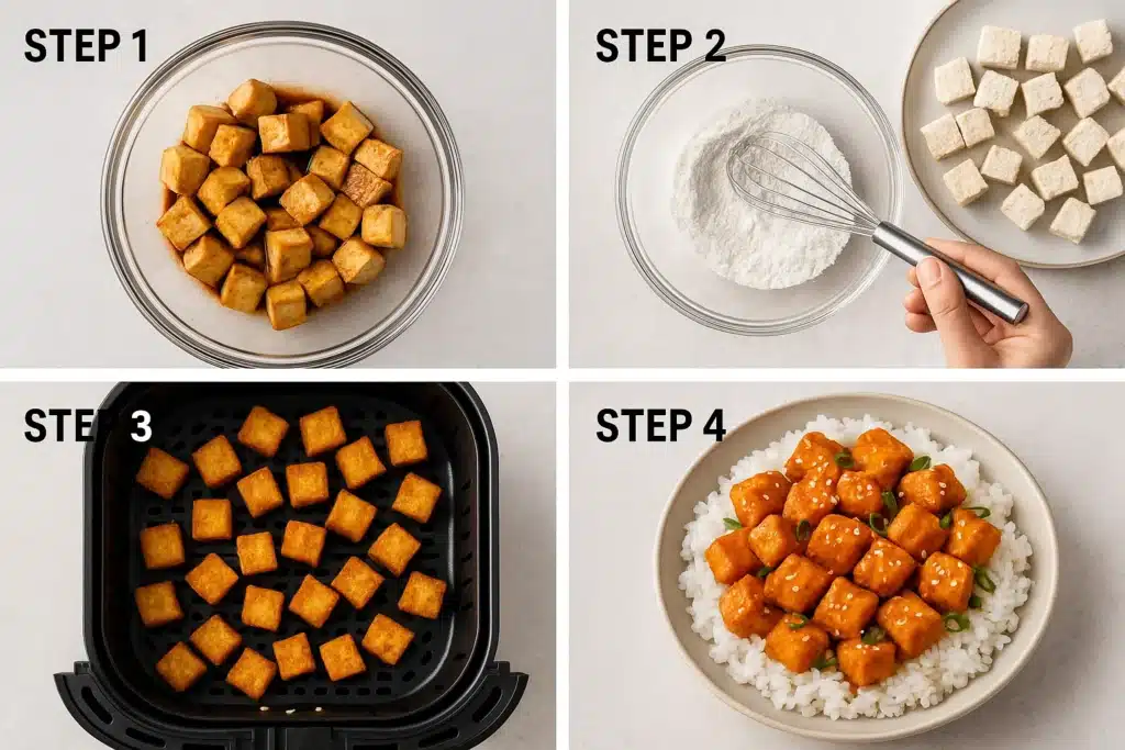 Crispy Air Fryer Tofu - Flavor-Packed & Perfect Every Time