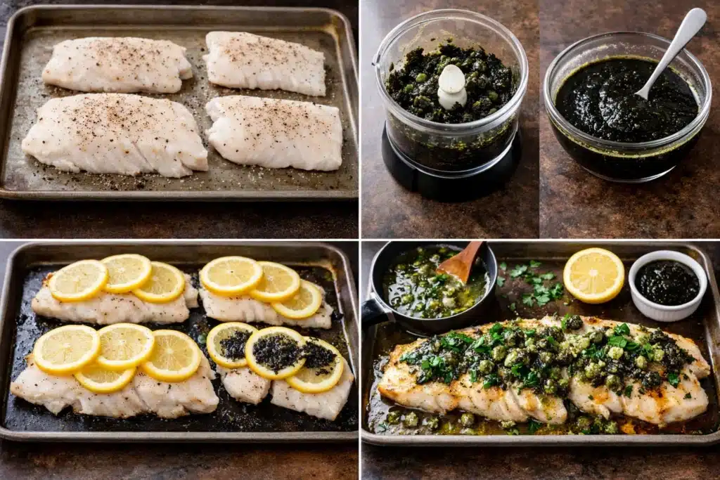 Easy Roasted Lemony Fish With Brown Butter