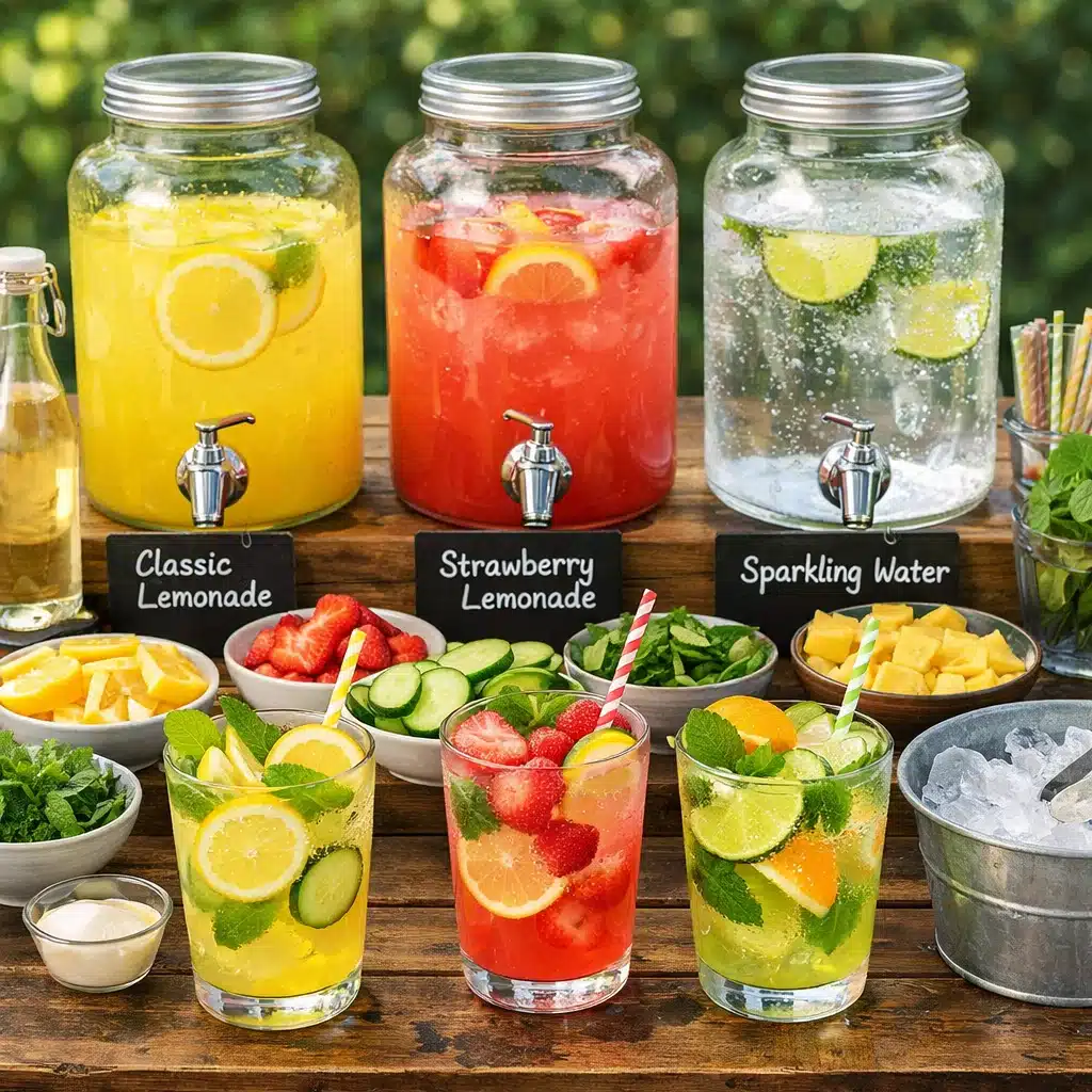 Easy Lemonade Bar: The Ultimate DIY Drink Station for Any Occasion