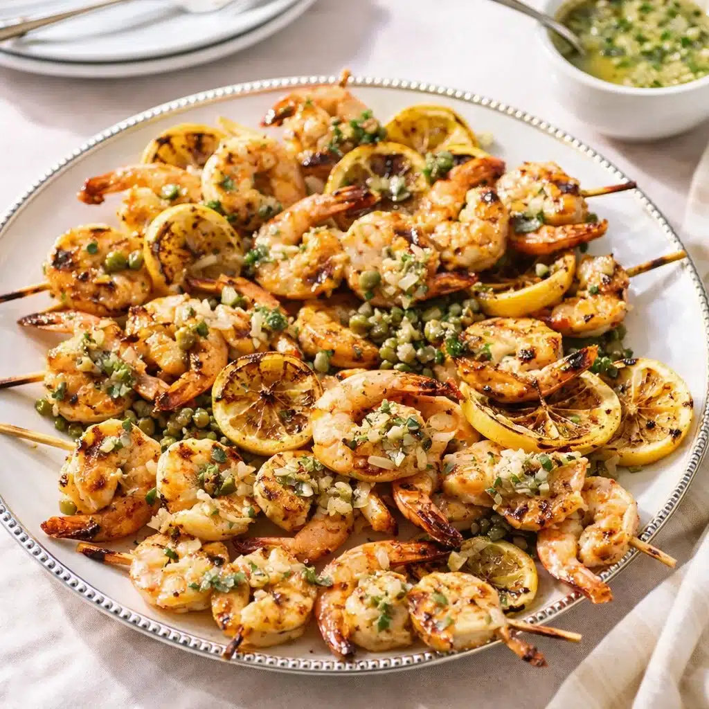 Grilled Shrimp Piccata Skewers: Zesty, Elegant & Grill‑Ready Perfection